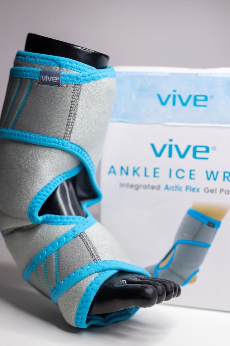 Ankle Ice Wrap - Flexible Hot/Cold Pain Relief – Run Doc Wellness
